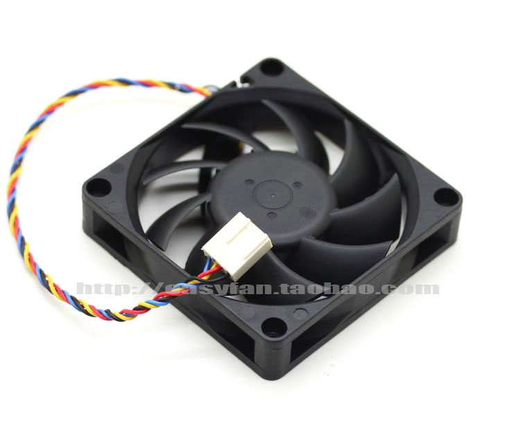 7CM AFB0712HHB/MB AMD CPU散热器 7厘米 4针PWM滚珠风扇_虎窝淘