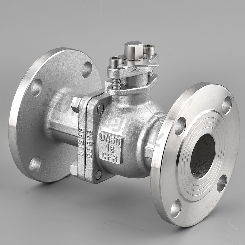 304 316不锈钢法兰球阀Q41F-16P国标手动涡轮中型DN50 200 2寸_虎窝淘