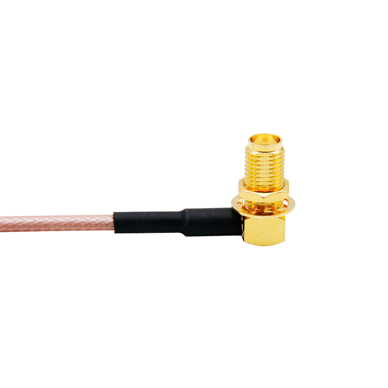 东方旭普 RG316射频连接线 MMCX-JW/SMA-KYW MMCX公转SMA弯母 6G_虎窝淘