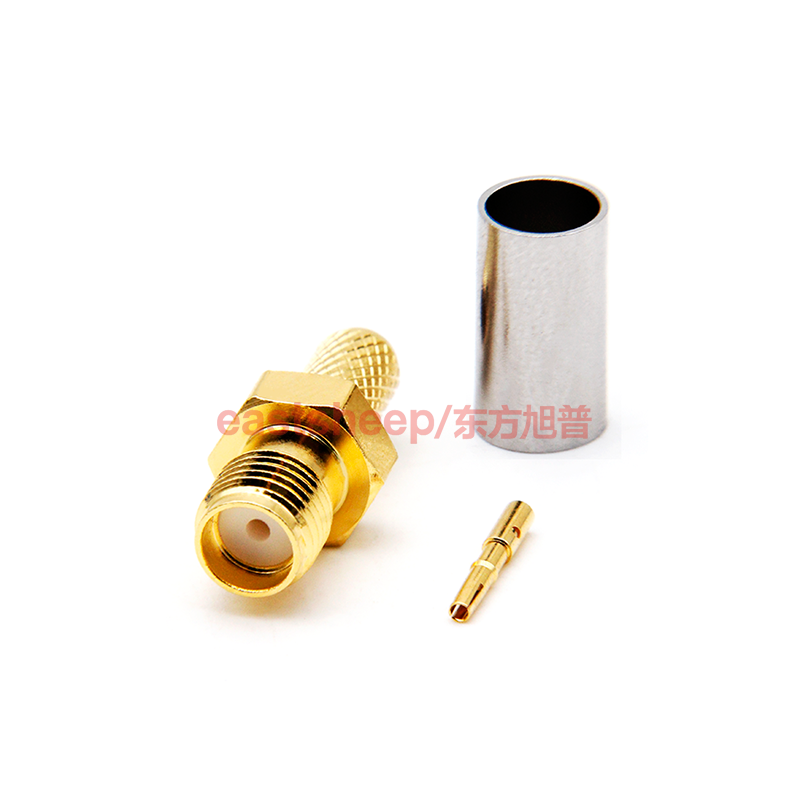 东方旭普射频连接器 SMA-C-K-3适用SYV50-3/RG142等线缆 6G_虎窝淘