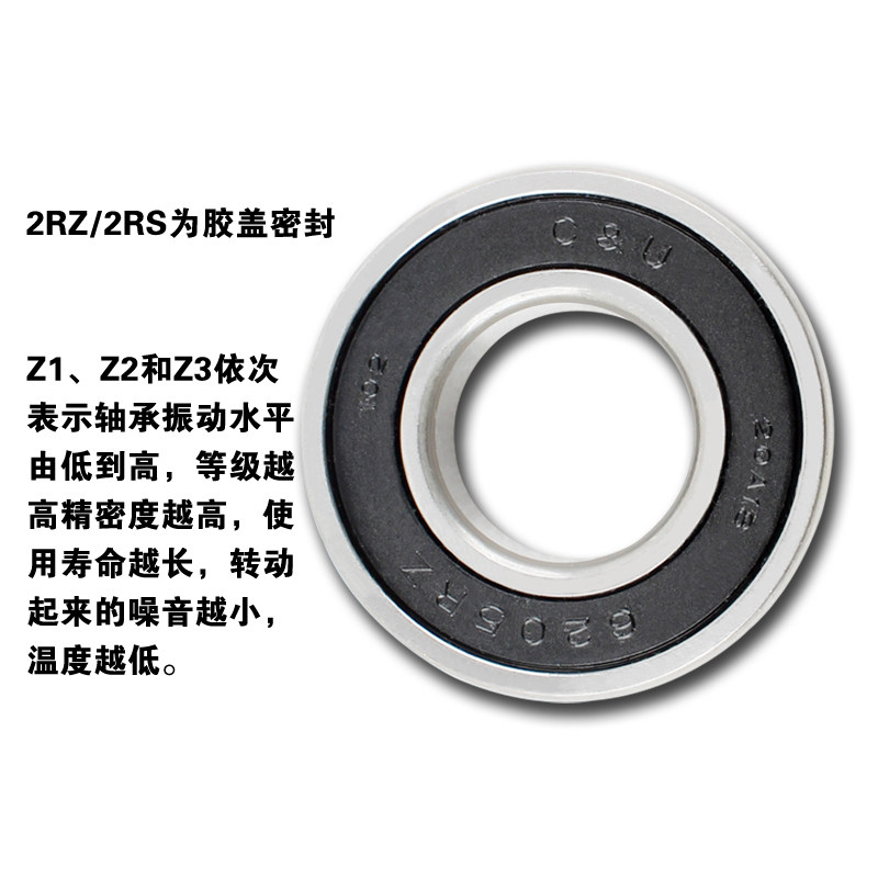 C＆U人本轴承正品6015 6016 6017 6018 6019 6020 2RZ/P5高速轴承_虎窝淘