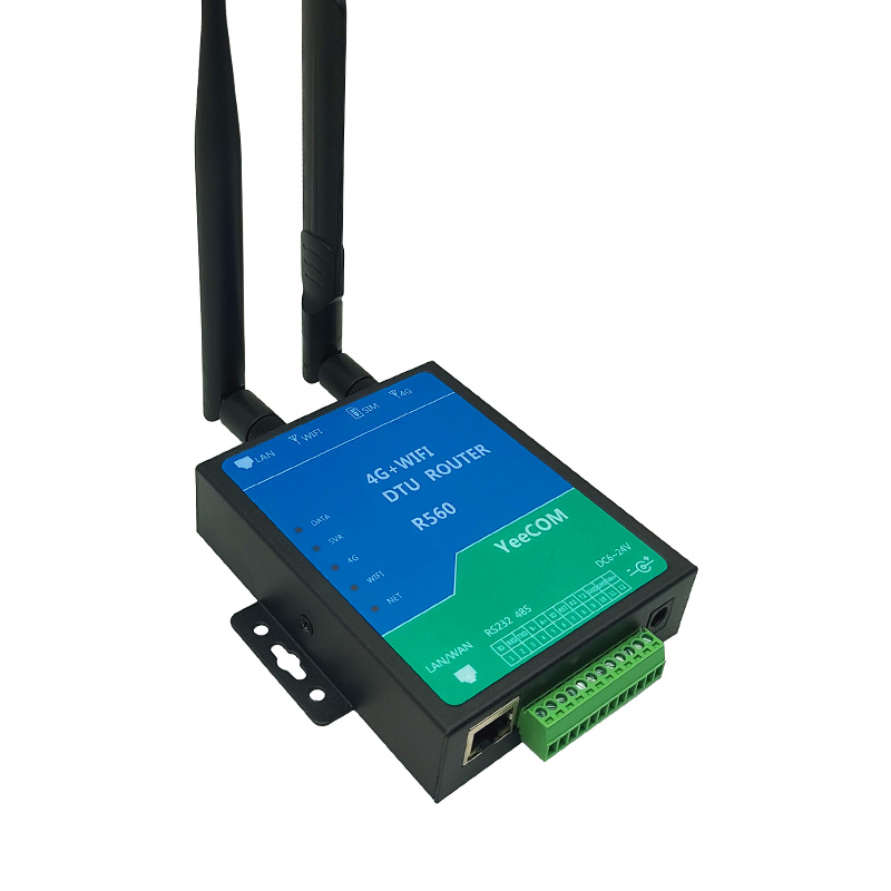 YeeCOM无线4G工业路由器cpe热点网口DTU模块485串口WiFi透传mqtt_虎窝淘