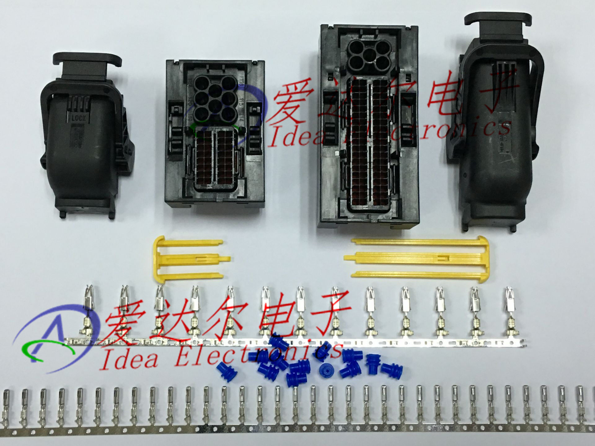 1473244-1 1473252-1 81P+40P汽车ECU连接器插座 TE/AMP原装整套_虎窝淘