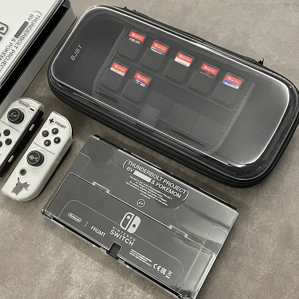 任天堂switch收纳包switcholed保护套ns健身环硬包switchlite盒透_虎窝淘