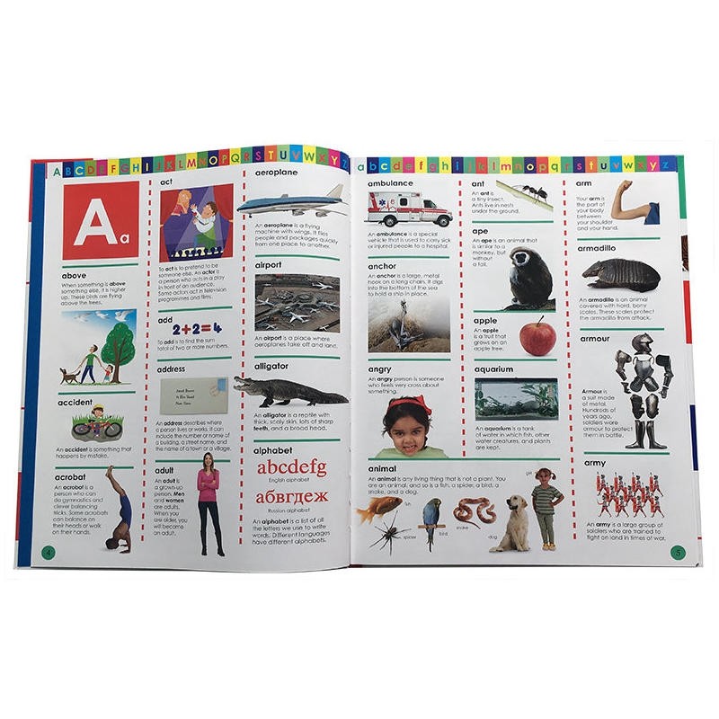 现货【中商原版】My First Dictionary我的初阶单词字典 DK英文原版精装初阶图画词典插图字典 5-12岁_虎窝淘