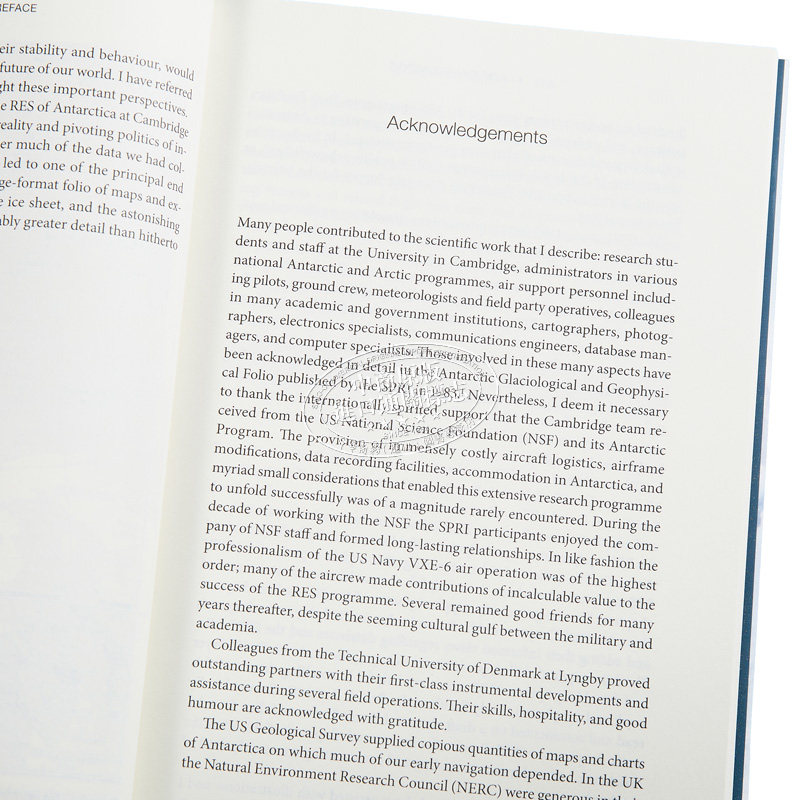 冰下的土地南极雷达探测的先驱岁月 The Land Beneath the IceExploration in Antarctica英文原版 ...