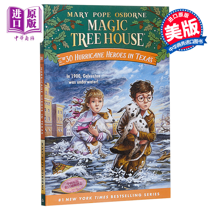 Magic Tree House 30 Hurricane Heroes in Texas神奇树屋第一季30儿童初级章节书故事小说平装英文原版 ...