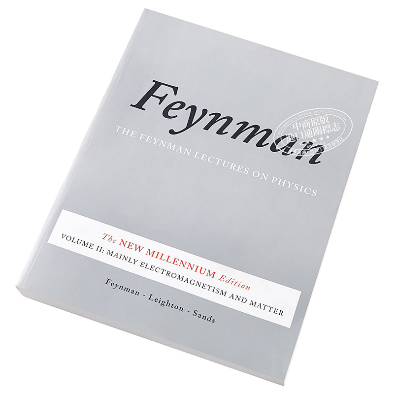 现货[英文原版]Feynman Lectures on Physics, Vol. II费曼 Richard Feynman费恩曼物理学讲义_虎窝淘