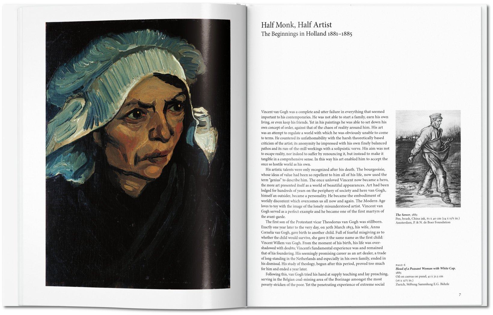 现货 Van Gogh梵高进口艺术凡高画集画册后印象派表现主义先驱Taschen Basic Art基础艺术系列【中商原版】_虎窝淘