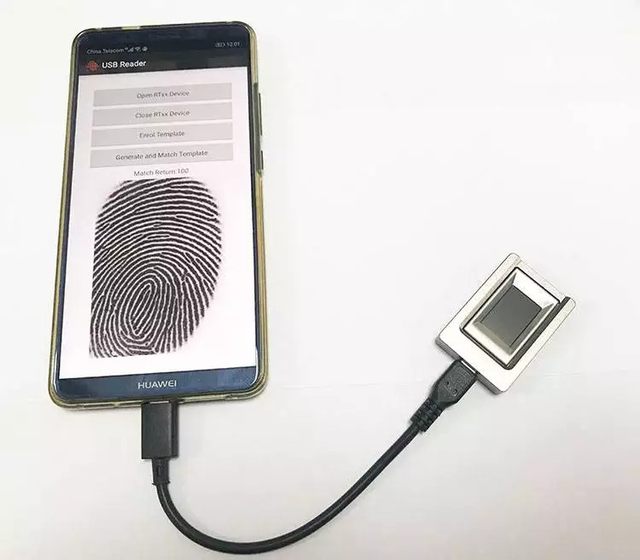 Android mobile phone tablet Type-C fingerprint recognition module ...