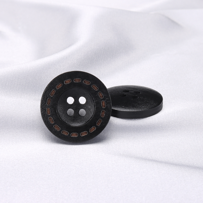 PINGGUOWU实木纽扣女衬衫木头扣子儿童毛呢大衣外套毛衣开衫钮扣_虎窝淘