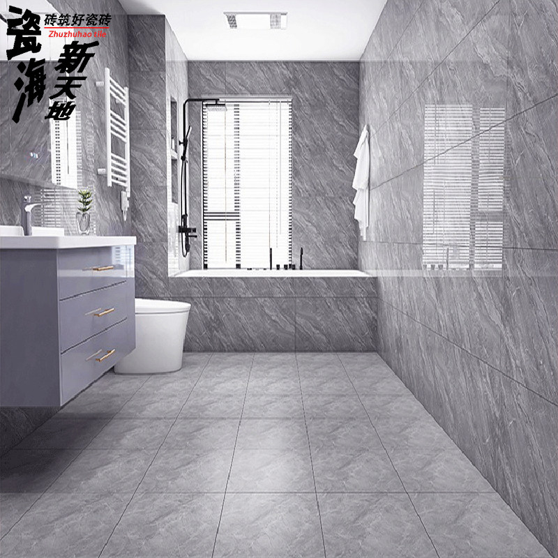 客厅墙砖400X800全瓷中板瓷砖卫生间大理石墙面砖厨房纯白内墙砖_虎窝淘