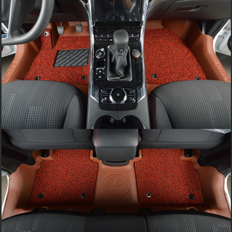 长丰猎豹CS9脚垫2017新款猎豹CS9专用脚垫汽车全包围丝圈脚垫改装_虎窝淘