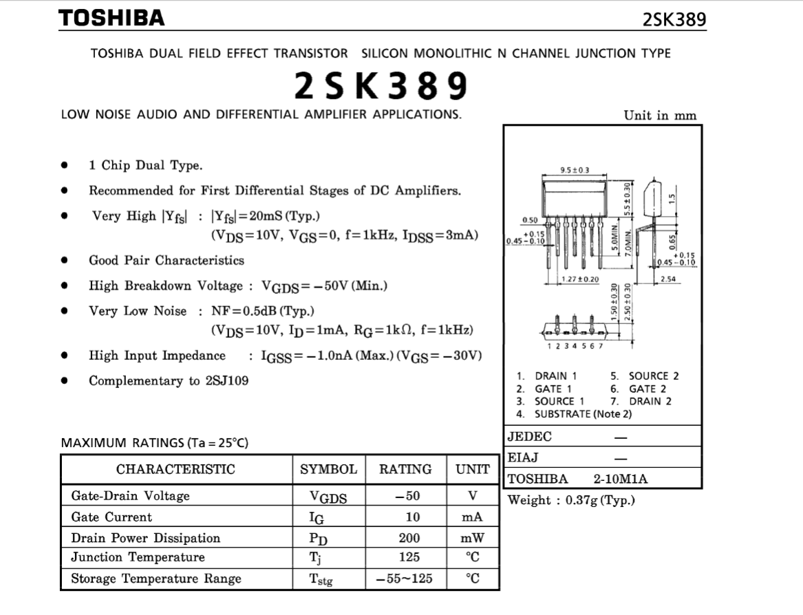 东芝原装全新库存 2SK389-BL J109-BL档孪生管媲美K170场效应管_虎窝淘
