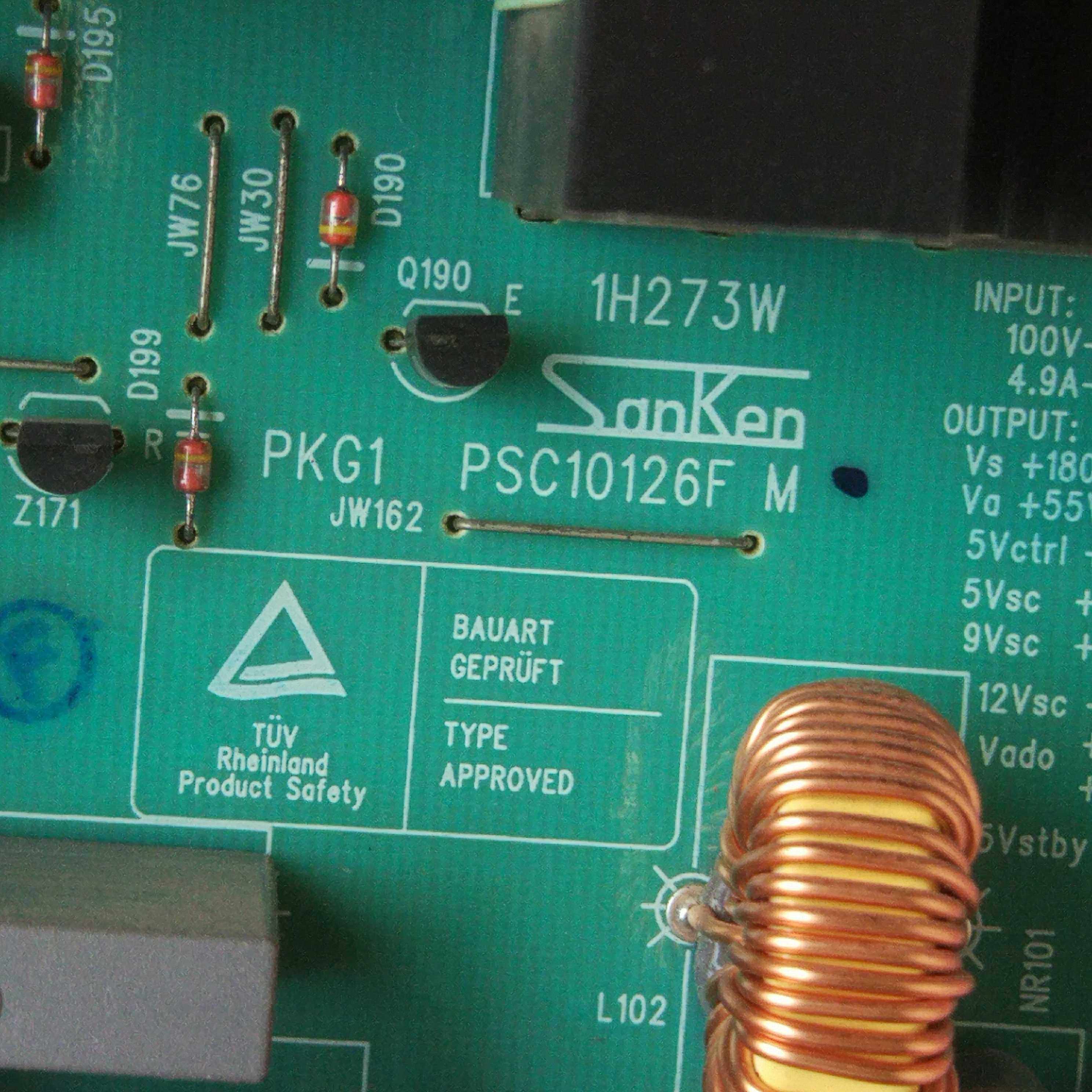 长虹 PT42600 TPW4233 PDP4217 PS-42T6电源板 PSC10126F 1H273W_虎窝淘