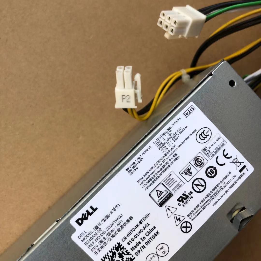 原装戴尔 L240ES-00 B240AM-02 AC240AM-01 H240AS-02电源 6+4针_虎窝淘