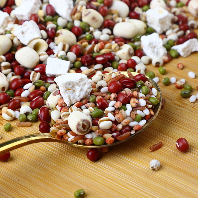 Five black porridge, whole grains, small package breakfast porridge ...