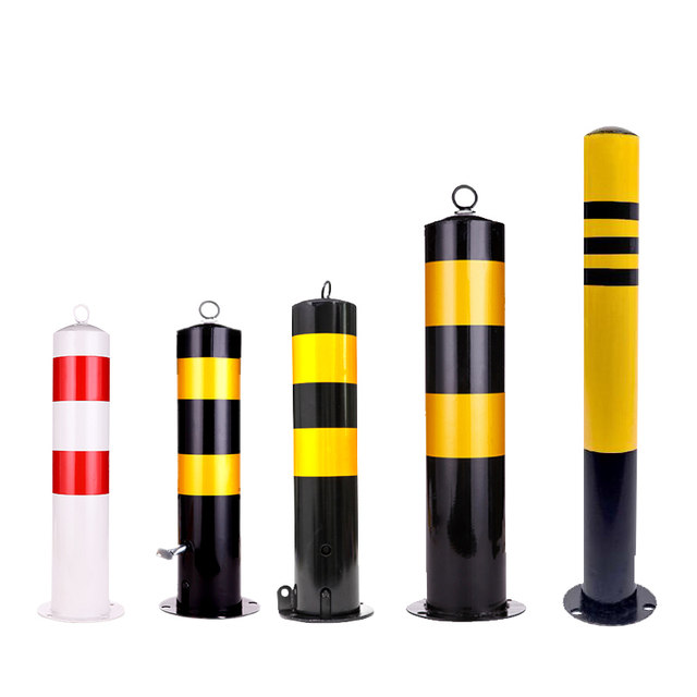 Steel pipe warning column, anti-collision column, fixed pile, stainless ...