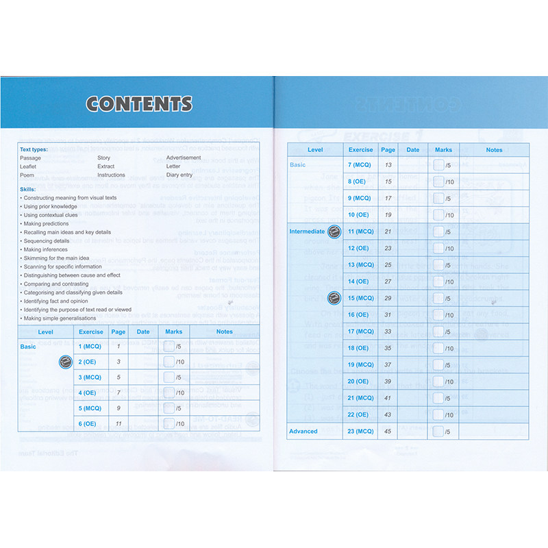 SAP Conquer Comprehension Workbook 2二年级攻克版英语阅读理解练习册 8岁英文版新加坡英语小学教辅_虎窝淘