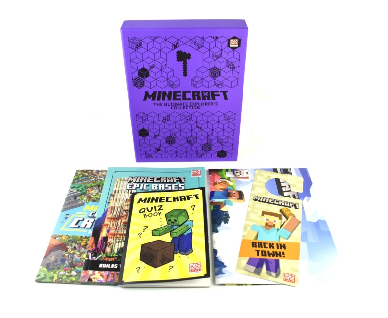 英文原版 Minecraft The Ultimate Creative Explorer's Collection我的世界终极大礼盒官方指南 ...