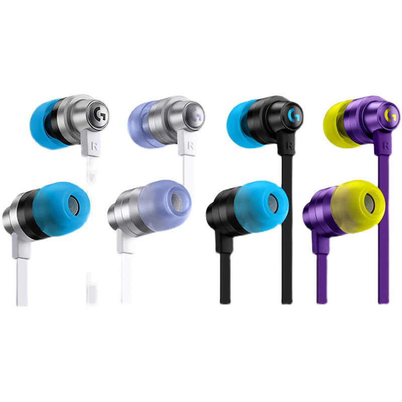 罗技G333耳机入耳式电竞游戏电脑手游KDA限定麦克风带耳麦Type-c_虎窝淘