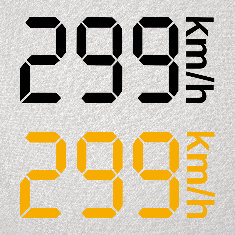 299码时速极速飙车反光防水电动摩托车改装装饰车贴花贴纸贴画_虎窝淘