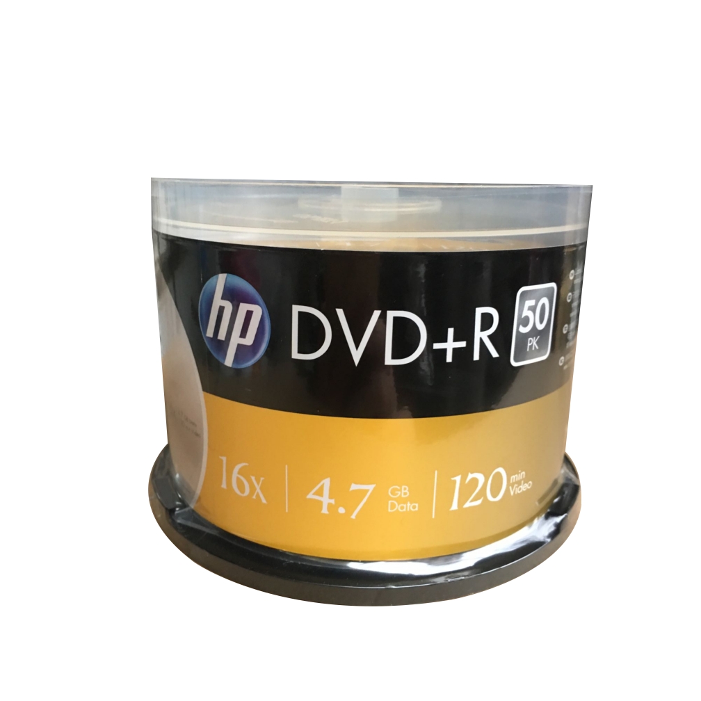 惠普 DVD+R空白刻录光盘 16X 4.7G DVD-R/+R 50片装空白碟片正品_虎窝淘