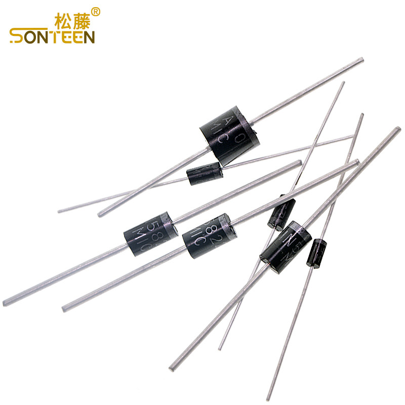 1N4007 10A10 1N5408 1N5819 1N4001 5822整流二极管IN4007直插_虎窝淘