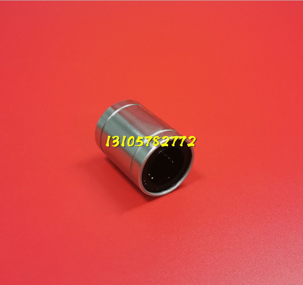 电镀防锈直线轴承LM6 8UU 10 12 13 16GA耐高温钢保金属保持架20_虎窝淘