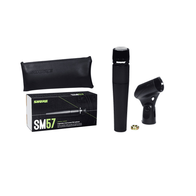 Shure/舒尔 SM57/A2WS话筒防风罩VIP55SM防震架总统领导演讲套装_虎窝淘