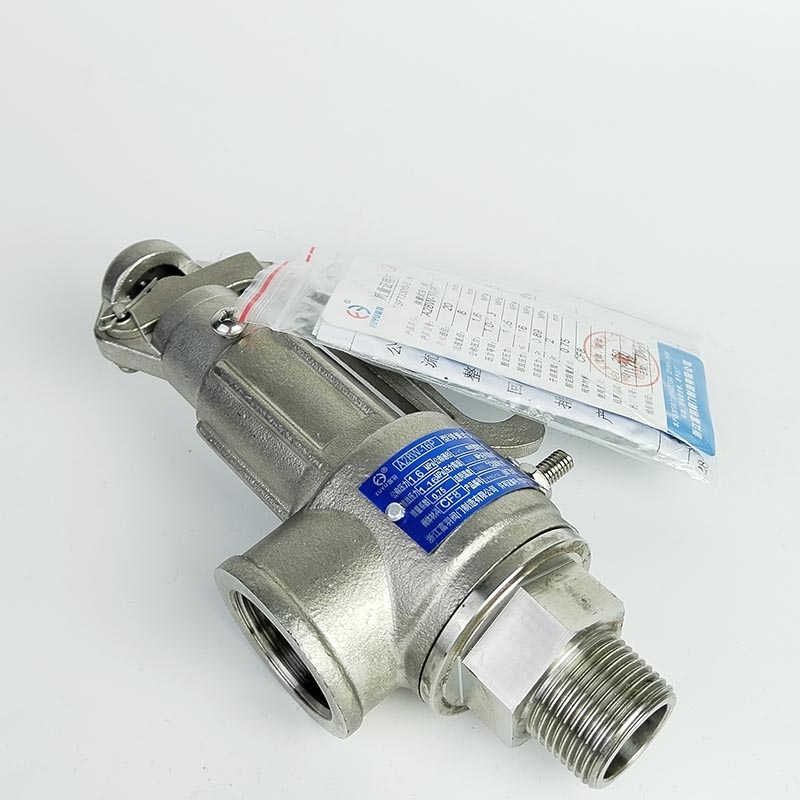 浙江阀门不锈钢安全阀A28W-16P耐腐蚀304材灭菌锅消毒柜防菌_虎窝淘