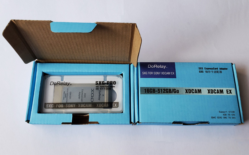 Sony/索尼Z280/EX280/X280适配器XQD卡套QDA-EX1代替SXS卡4K专用_虎窝淘