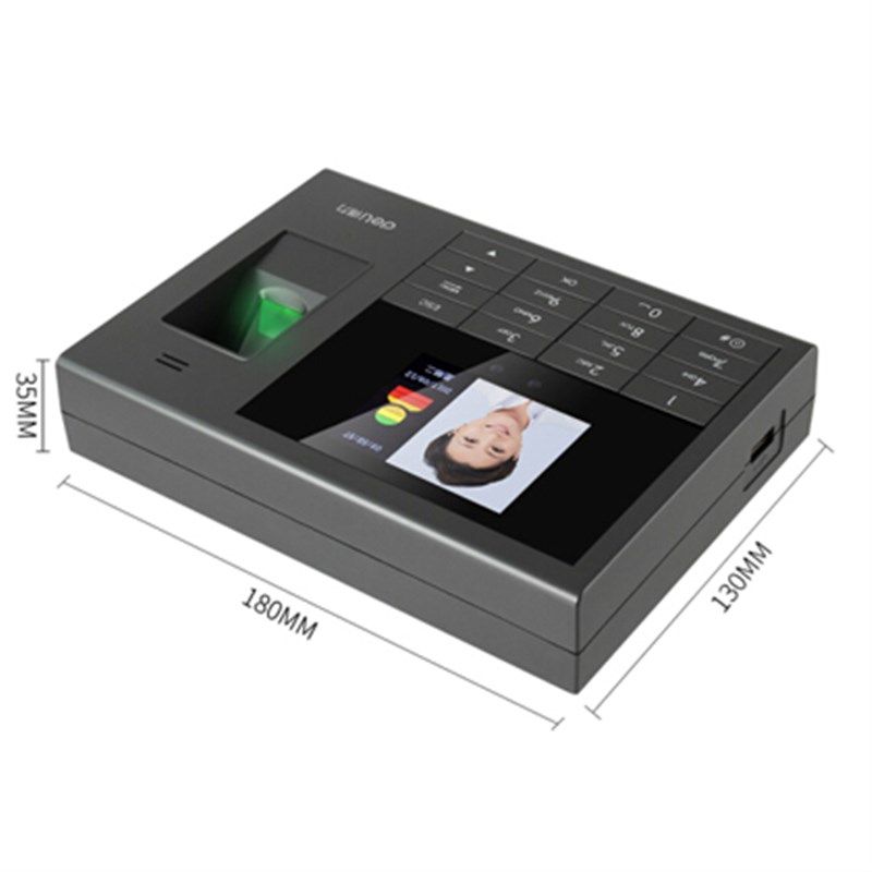 得力3765C指纹人脸一体机脸部面部识别打卡机考勤机考勤门禁