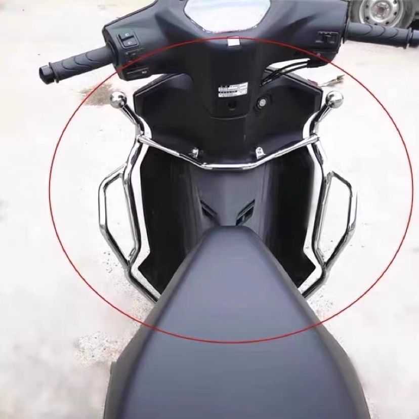 适用新大洲本田威武SDH110-23摩托车侧翻货架弯梁车110-23保险杠_虎窝淘