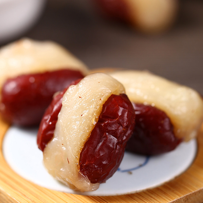 酒店家宴农家特产心太软糯米红枣夹心零食点心甜品糯米糕手工450g_虎窝淘