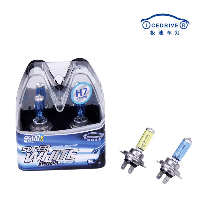 icedriver汽车大灯灯泡H1H3H4H7H8H9H11H15超白光9005黄金光9012_虎窝淘