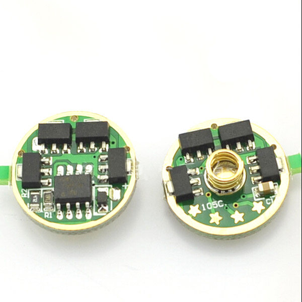 17mm 105C AMC7135 x 8+ MCU 2800mAh 4组模式 LED高品质电路板_虎窝淘
