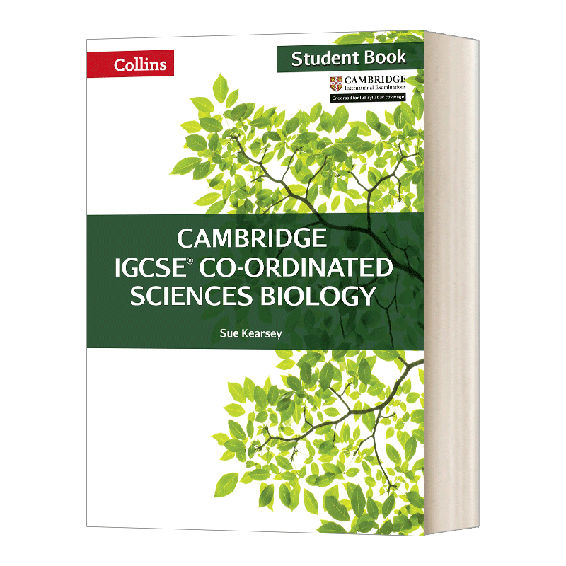 英文原版 Cambridge IGCSE Co-ordinated Sciences Biology Student's Book柯林斯剑桥 ...