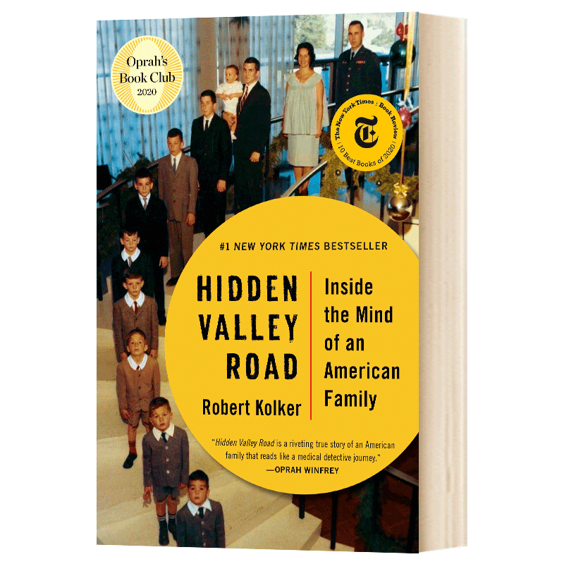 隐谷路 英文原版 Hidden Valley Road 一个精神分裂症家族的绝望与希望 医学类传记小说 进口原版书 罗伯特·科尔克 ...