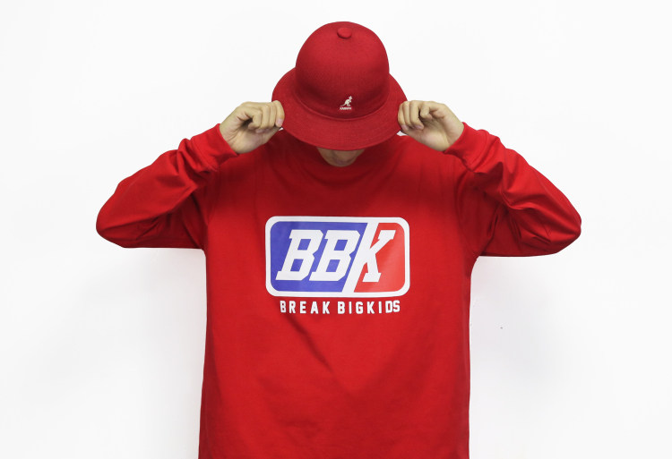 bboy街舞宽松t恤嘻哈长袖 hiphop popping滑板涂鸦运动_虎窝淘