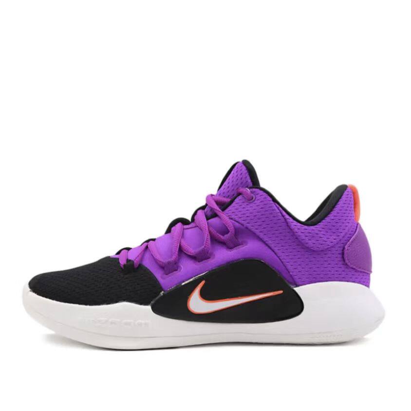 正品Nike/耐克男鞋2023春新款黑白泼墨低帮实战篮球鞋AR0465-003_虎窝淘