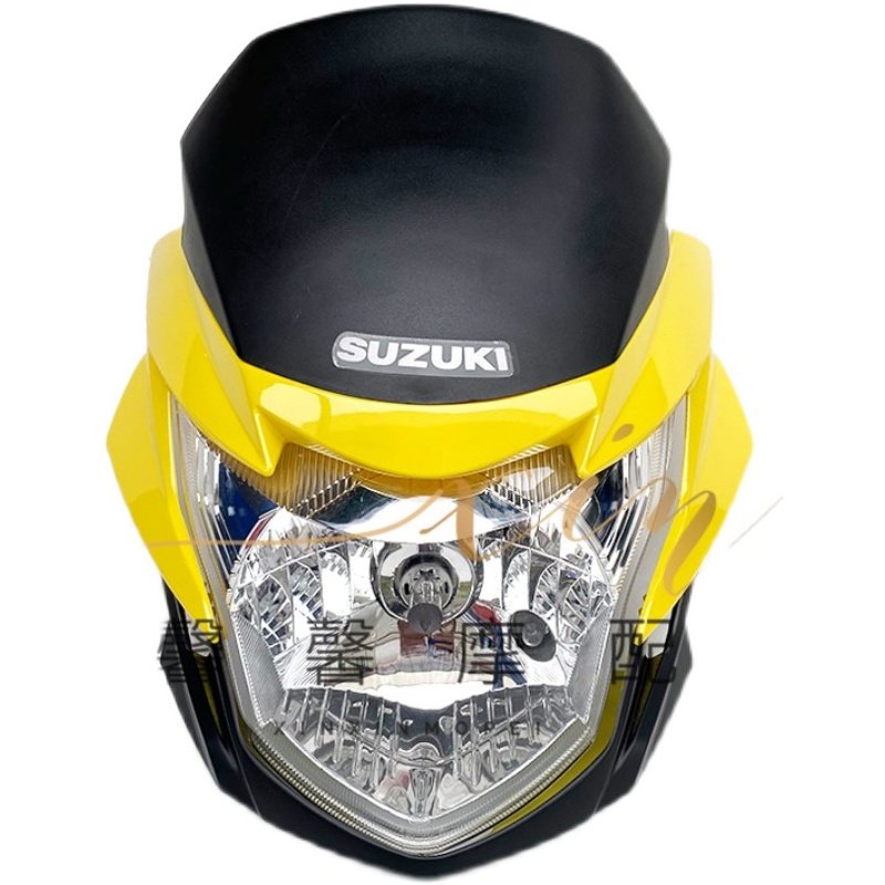 适用铃木GA150导流罩大灯罩头罩GA150轻骑摩托车GA大灯玻璃大灯壳_虎窝淘