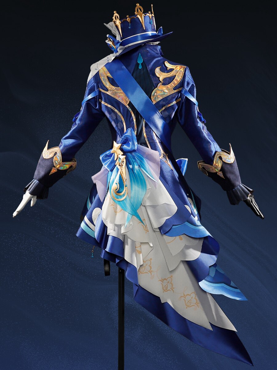 次元依原神cos服水神芙卡洛斯黑芙宁娜cosplay动漫游戏服装女全套_虎窝淘