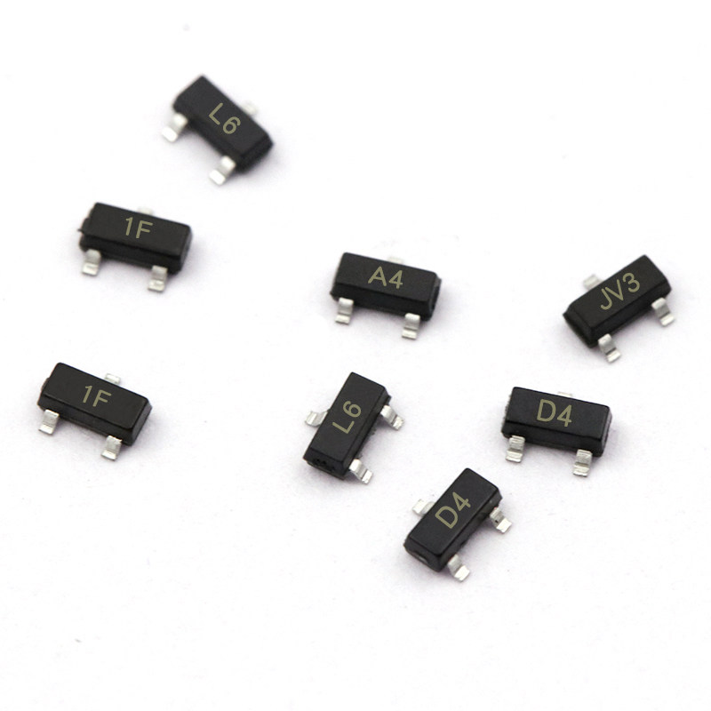 SS8050贴片三极管BAS40 BC857B A1045 BAV70大电流印字Y1 SOT23_虎窝淘