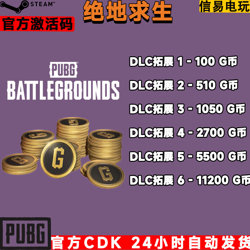[Pubgg绝地求生金币吃鸡皮肤游戏币]-STEAM好货推荐-轻舟网