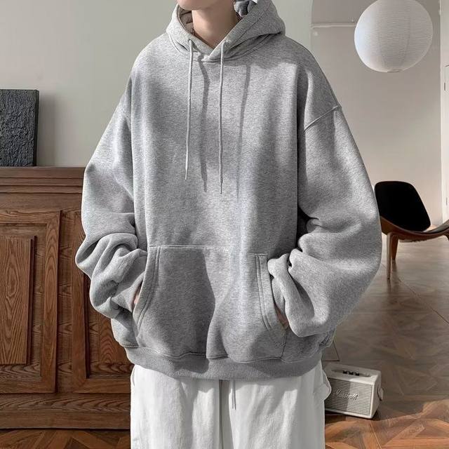 New heavyweight autumn and winter plus fat plus size sweatshirt men ...