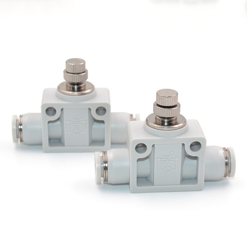 原装亚德客节流阀管道气管接头ASA PSA PSA4/6/8/10 PSA8/10/12_虎窝淘