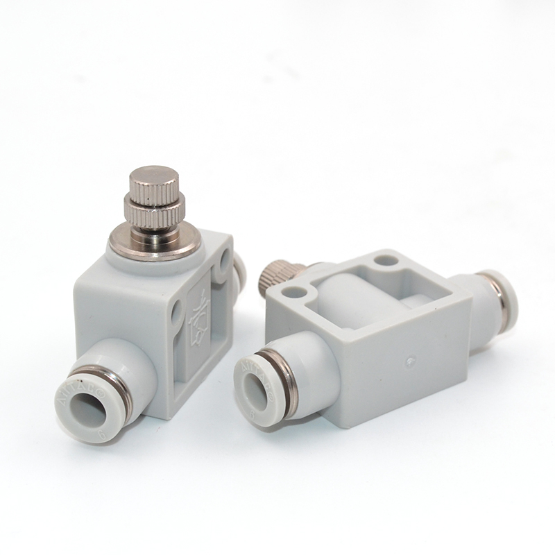 原装亚德客节流阀管道气管接头ASA PSA PSA4/6/8/10 PSA8/10/12_虎窝淘