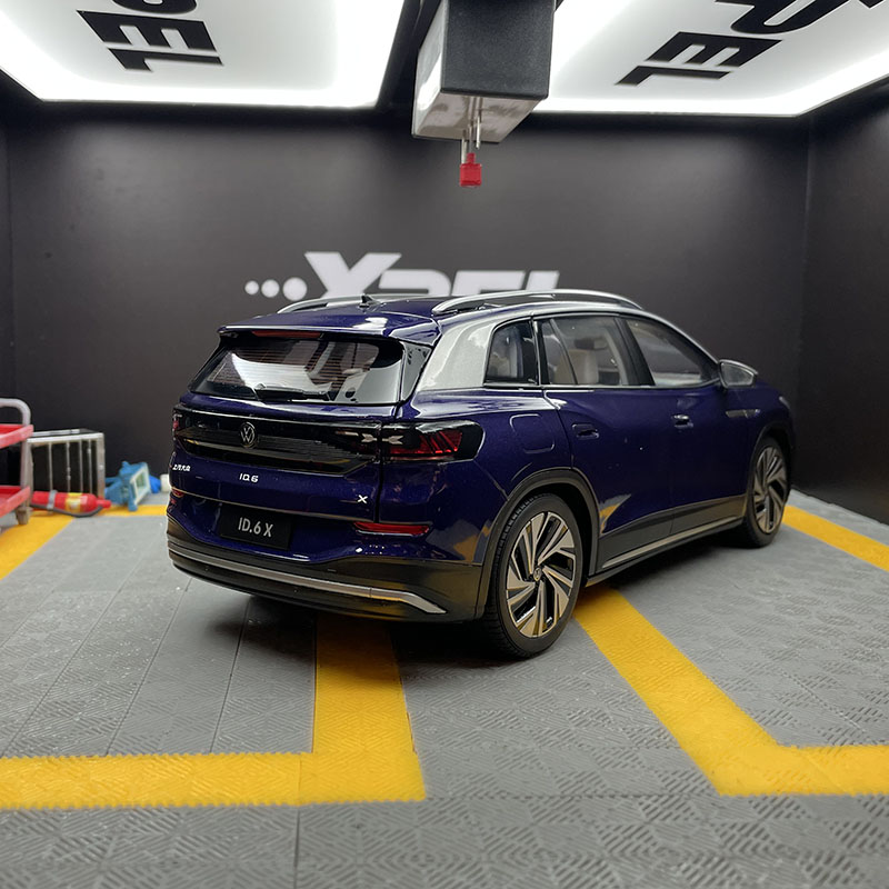 1：18原厂上汽大众 ID.6X车模 SUV ID6X灯光版合金仿真汽车模型_虎窝淘