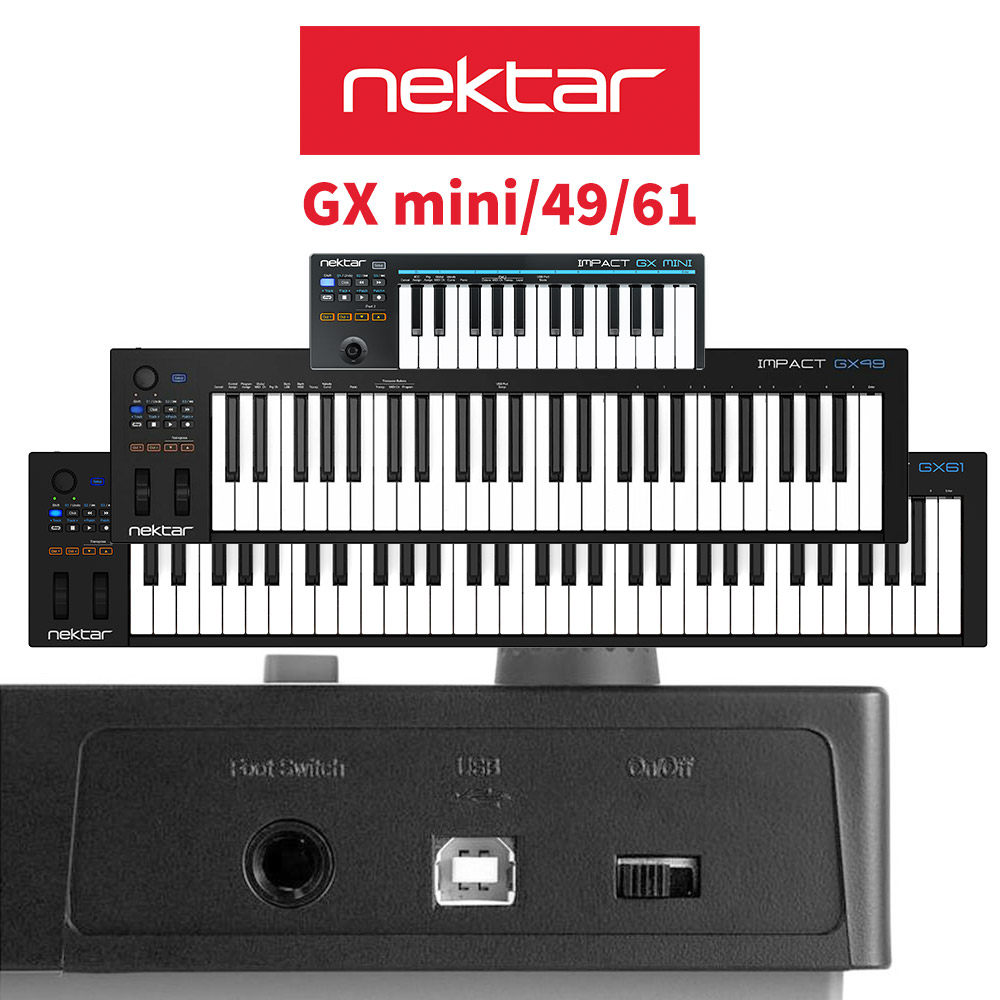 【叉烧网】Nektar Impact GX 49 61 88 MIDI编曲键盘控制器_虎窝淘